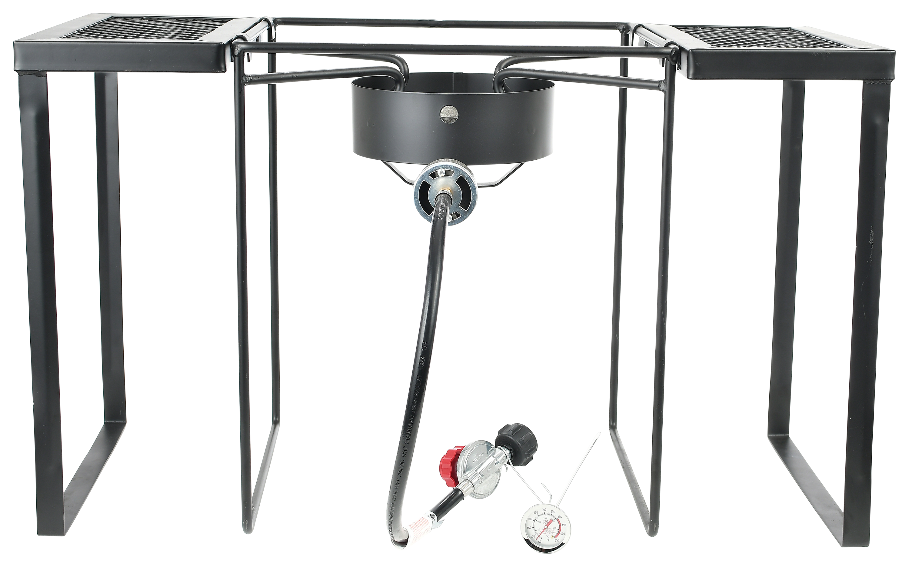 Bass Pro Shops Welded Outdoor Cooker with Side Shelves | Bass Pro Shops